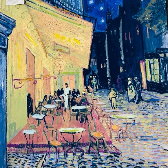 Accents | Van Gogh Cafe Scene Print | Poshmark